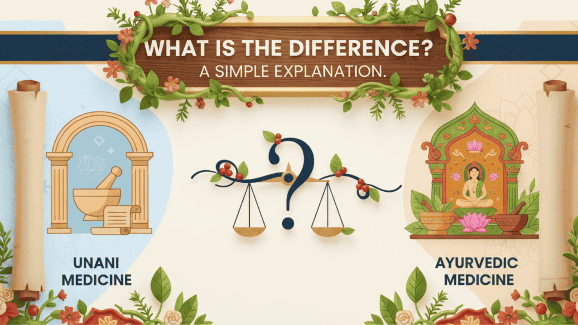Difference Between Unani and Ayurvedic Medicine Explained Simply#1
